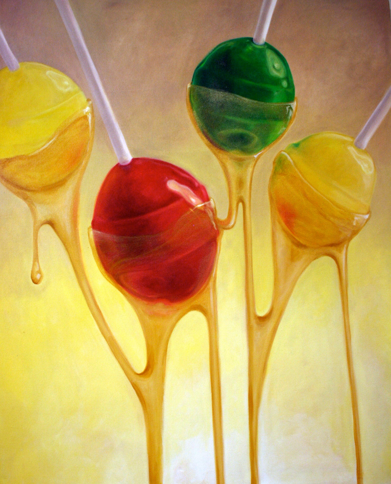 Lollipop Art Print Luscious Giclee Fine Art - Etsy.de