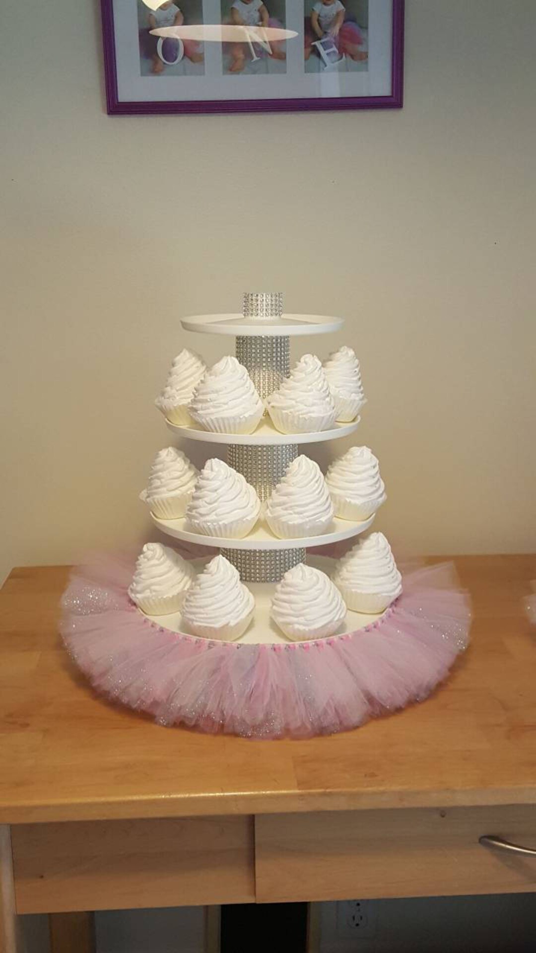 Cupcake Stand Cupcake Tower Birthday Party Decoration Dessert Table ...