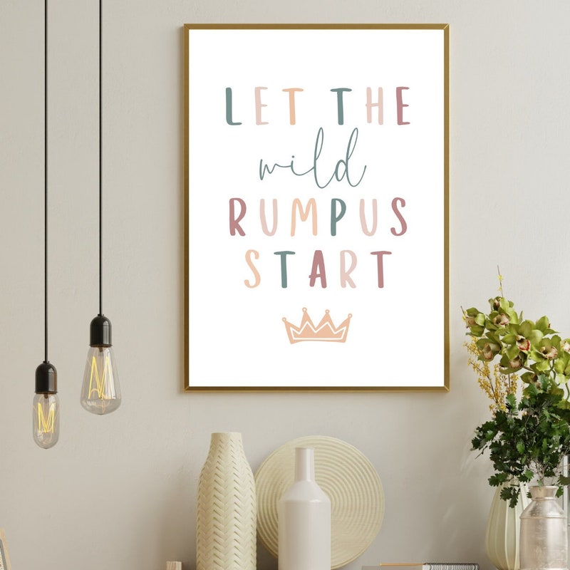 Let the Wild Rumpus - Etsy