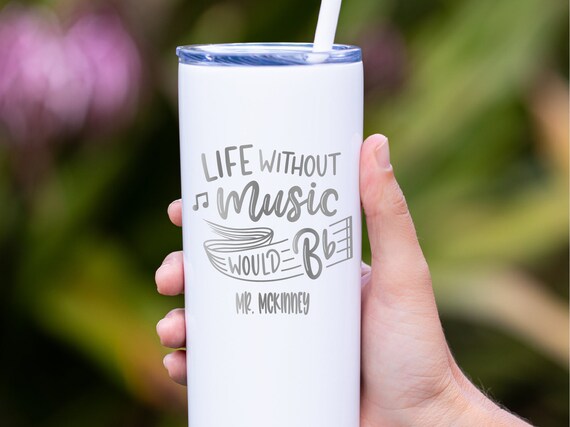 Personalized Music Teacher Gift Band Teacher Tumbler Band - Etsy