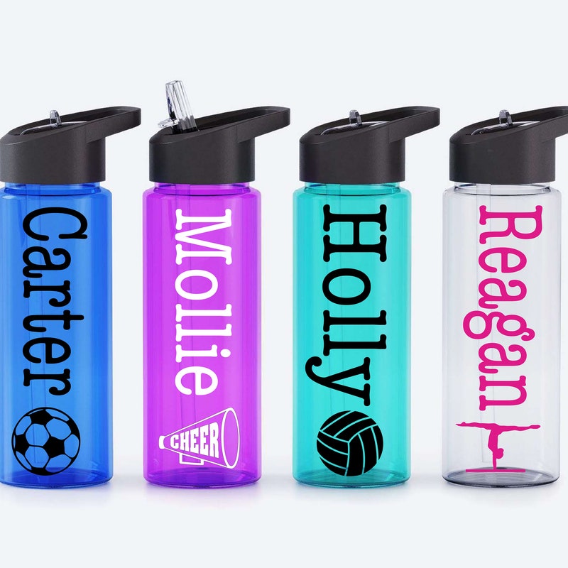 Girls Sports Water Bottle - Etsy