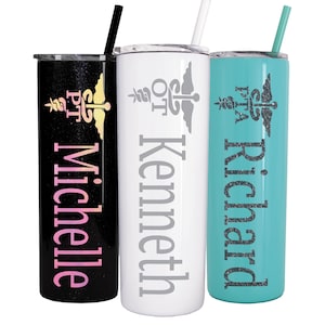 Personalized Physical Therapy Gifts, Physical Therapist Tumbler ...