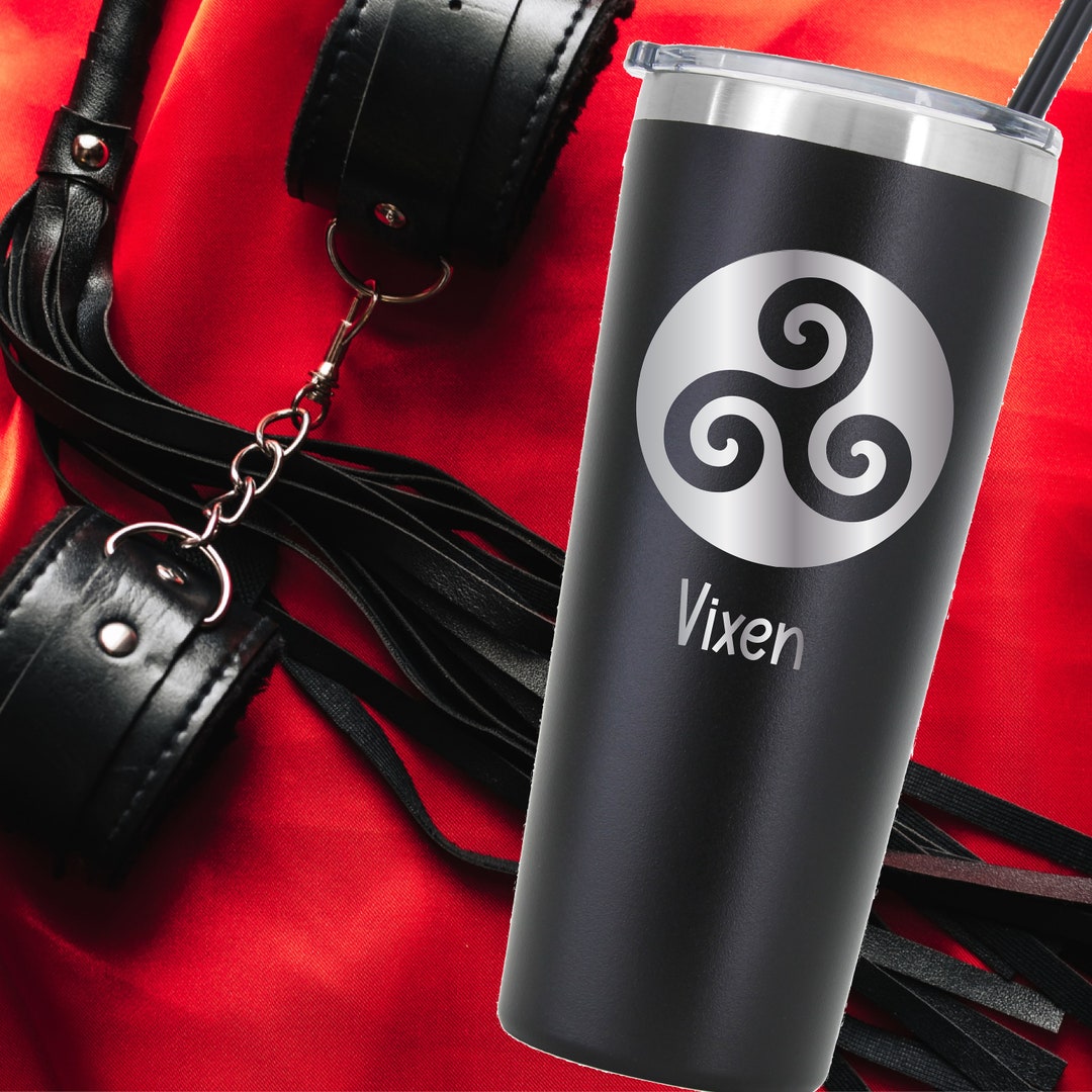 Personalized Triskelion Skinny Tumbler, Triskele Tumbler, Laser ...
