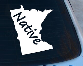 Minnesota decal | Etsy
