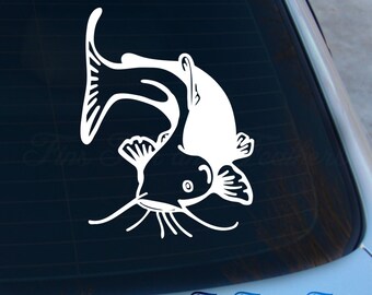 Catfish decal | Etsy
