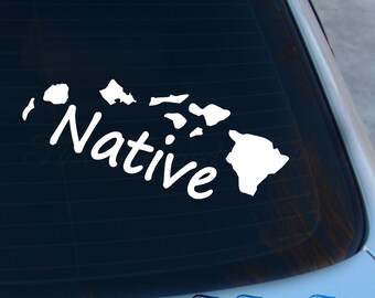 Hawaii car decal | Etsy
