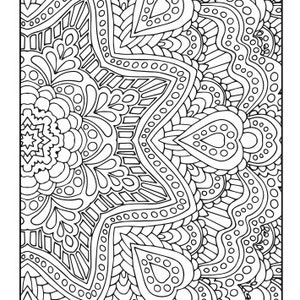Adult Coloring Book | Art Therapy Volume 2 - Printable PDF Coloring ...