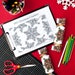 Christmas Bon-bon Template Set | Set of 8 Christmas Bon-bon Coloring ...