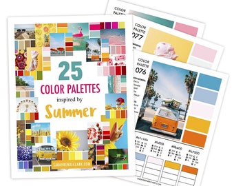 25 Color Palettes Inspired by Autumn | Etsy