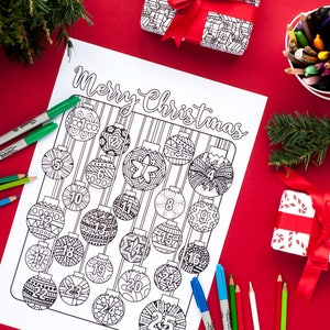 HUGE Christmas Coloring Bundle Printable Templates for Christmas Gift ...