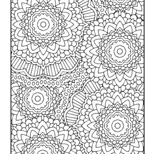 Adult Coloring Book Art Therapy Volume 3 Printable Coloring Book ...
