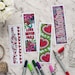 Love Coloring Bookmarks Set of 12 Printable Bookmarks to Color and Make ...