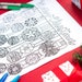Christmas Coloring Advent Calendar - Printable 8.5x11 PDF Download ...