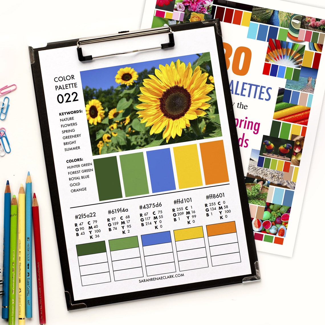 30 Color Palettes Inspired by the Pantone Spring Color Trends - Etsy