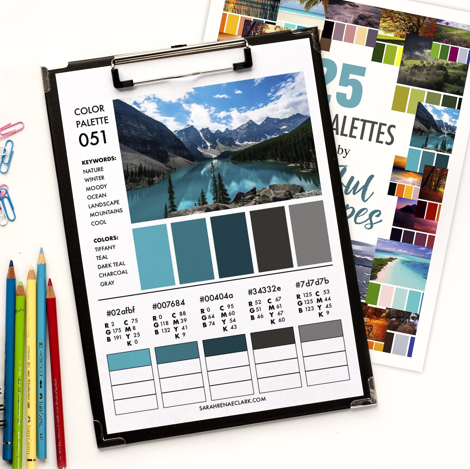 25 Color Palettes Inspired by Beautiful Landscapes - Etsy