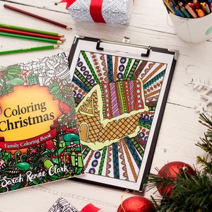 30 Christmas Coloring Pages coloring Christmas Coloring Book Digital ...