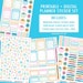 Functional Sticker Pack printable Digital Only - Etsy