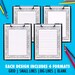 Printable Coloring Journal Pages Art Therapy B 10 Pack 4 Versions PDF ...