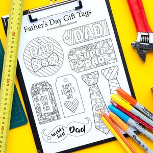 Father's Day Coloring Bundle - Etsy