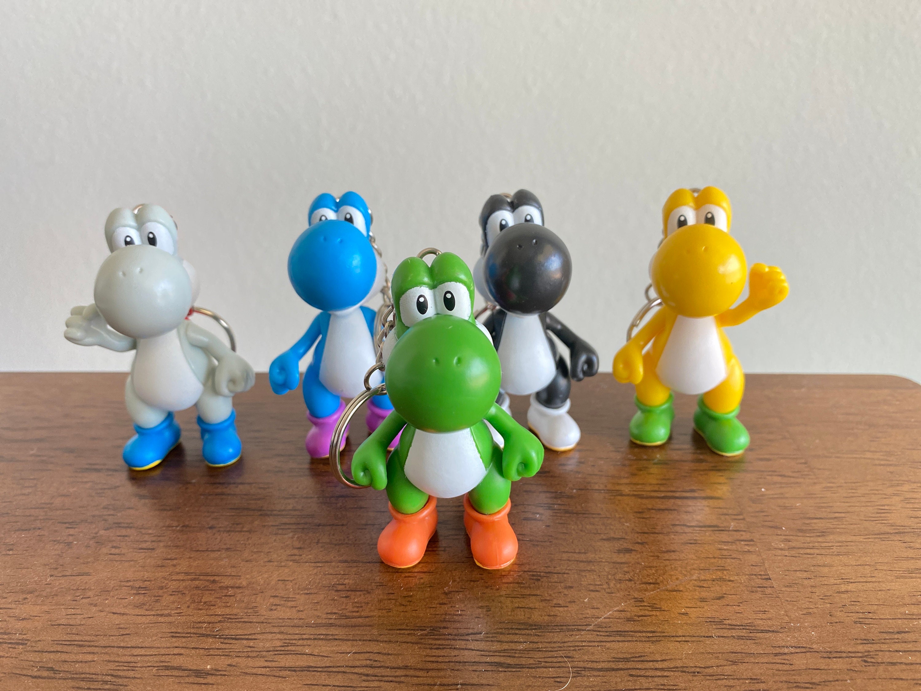 Yoshi Keychains - Etsy