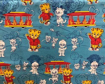 Daniel tiger fabric | Etsy