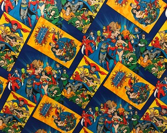 Super hero fabric | Etsy