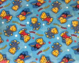 Daniel tiger fabric | Etsy