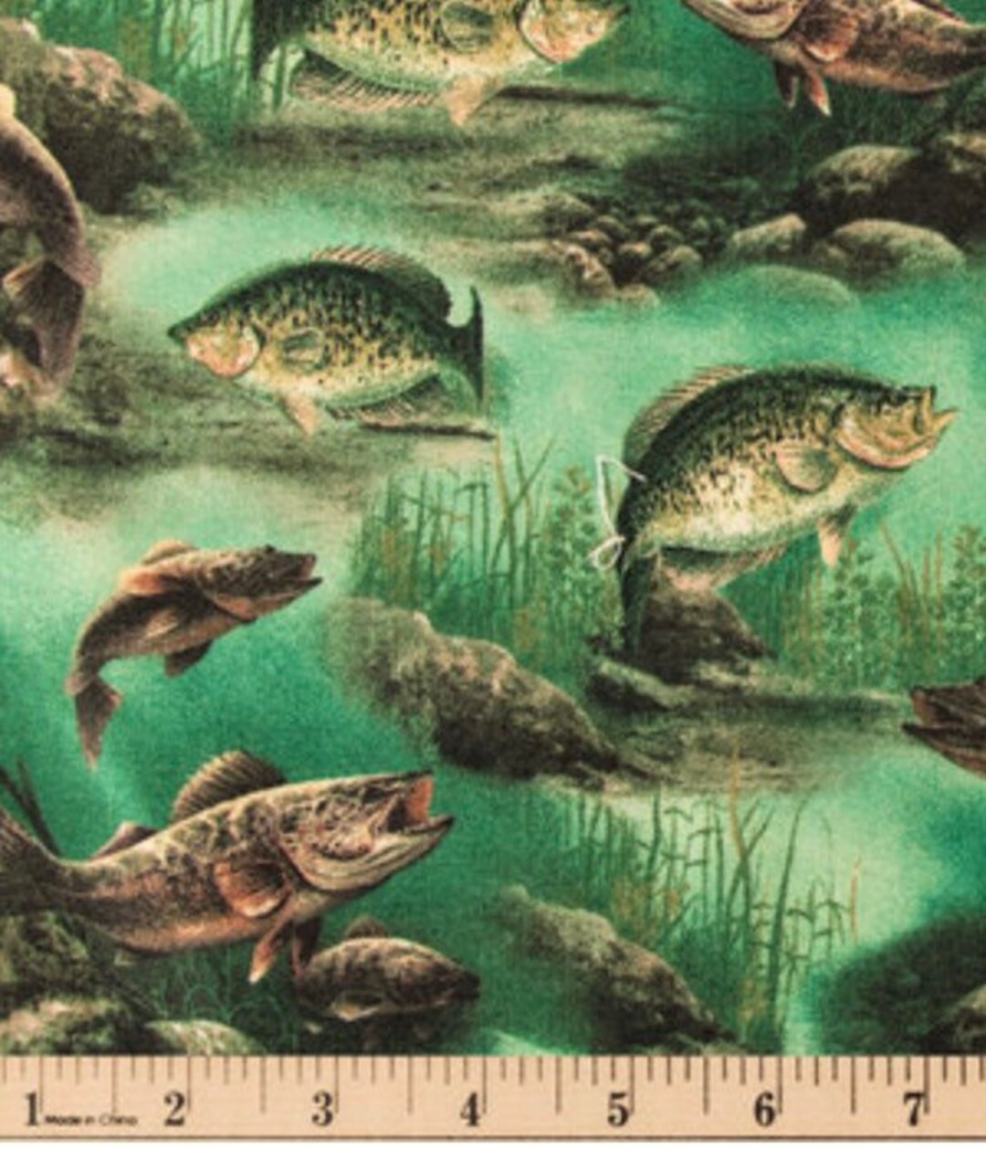 Fishing Fabric, Fishing Bait Fabric, Ocean, Lake, Summer, Hunting ...