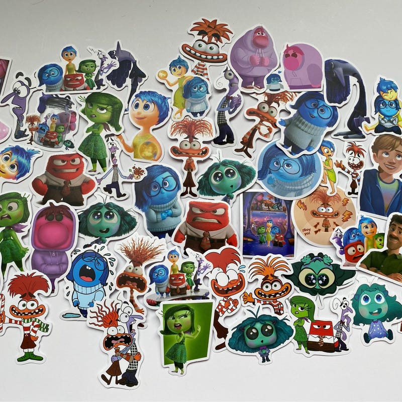 Inside Out Vinyl Stickers - Etsy