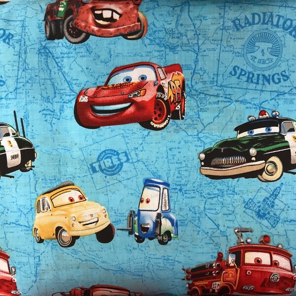 Cars Fabric Pixar - Etsy