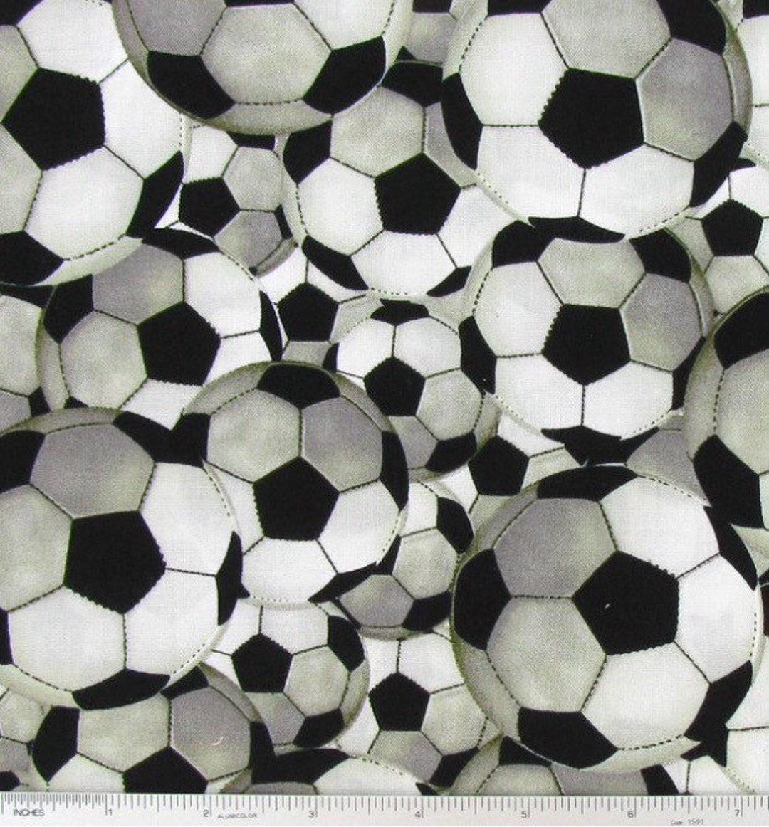 Soccer Ball Fabric, Novelty Fabric, Sports Fabric, Athletic Fabric ...
