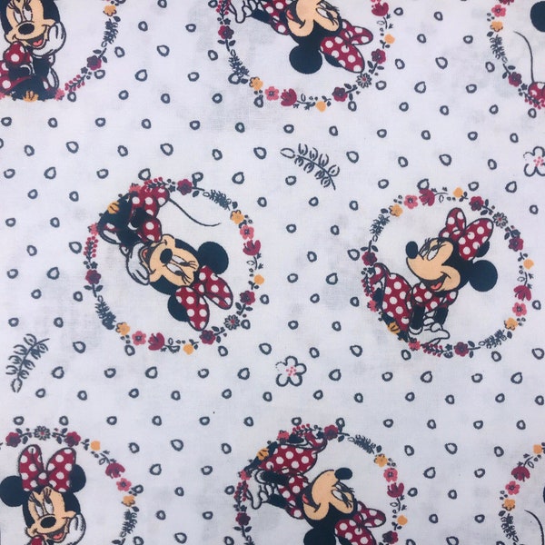 Minnie Mouse Fabric - Etsy