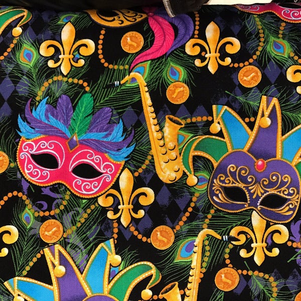 Mardi Gras Fabric - Etsy