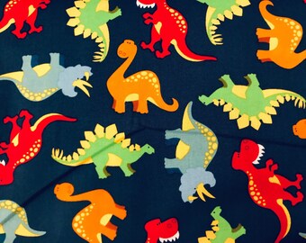 Dinosaur Volcano Fabric Volcano Cloud Jill Bull by - Etsy