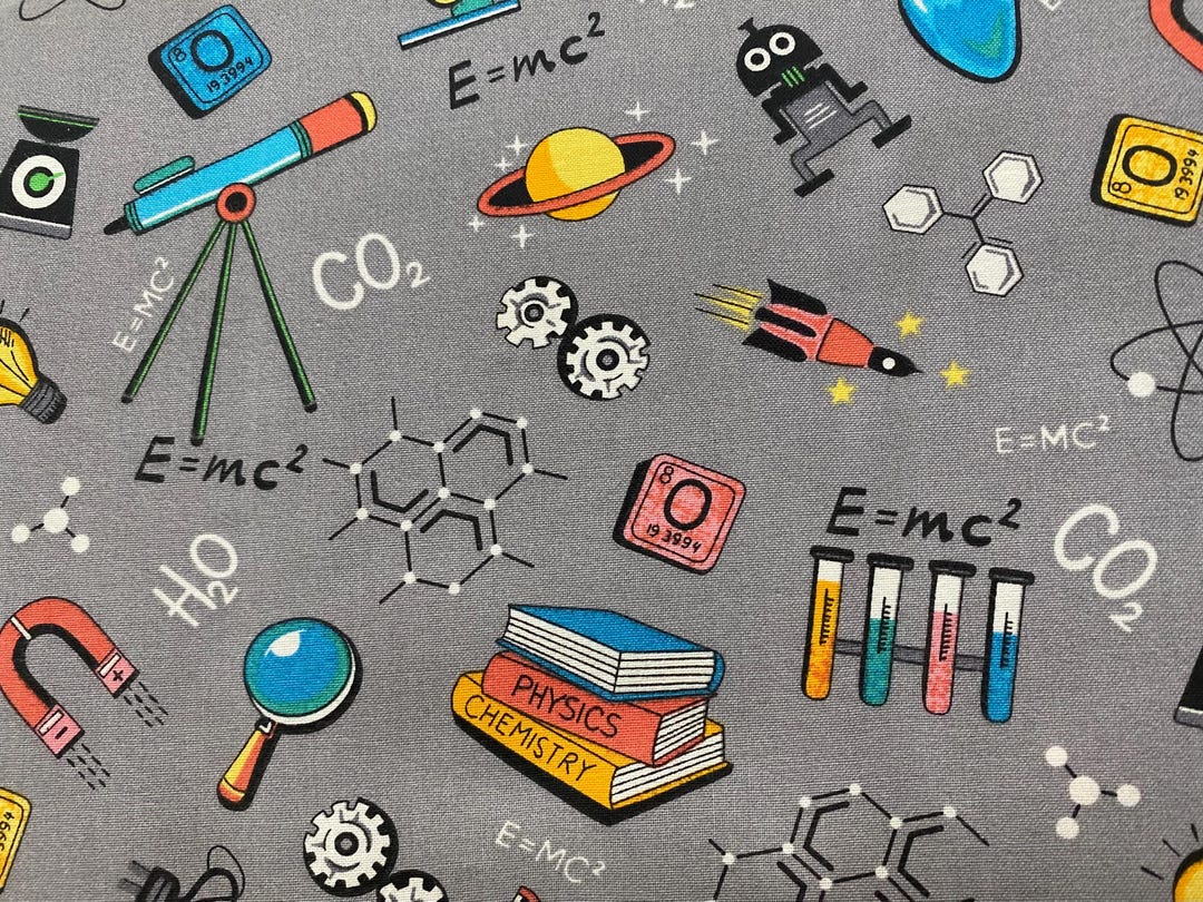 Science Lab Fabric, Chemistry, Beaker, DNA, Lab, Science Experiment ...