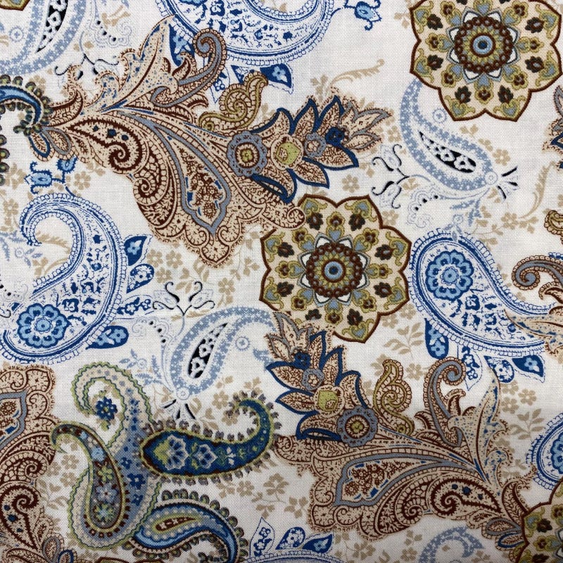 Paisley Fabric - Etsy