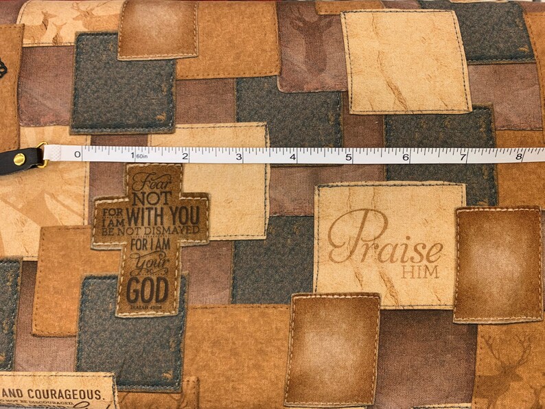 Christian Bible Verse Fabric Religion Religious - Etsy