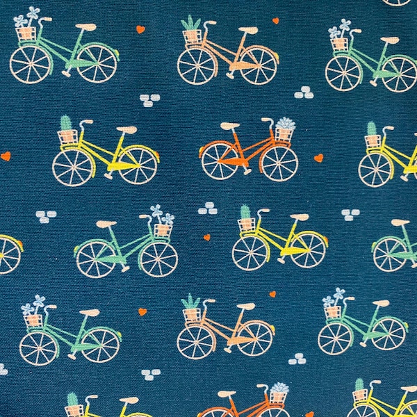 Bicycle Fabric - Etsy