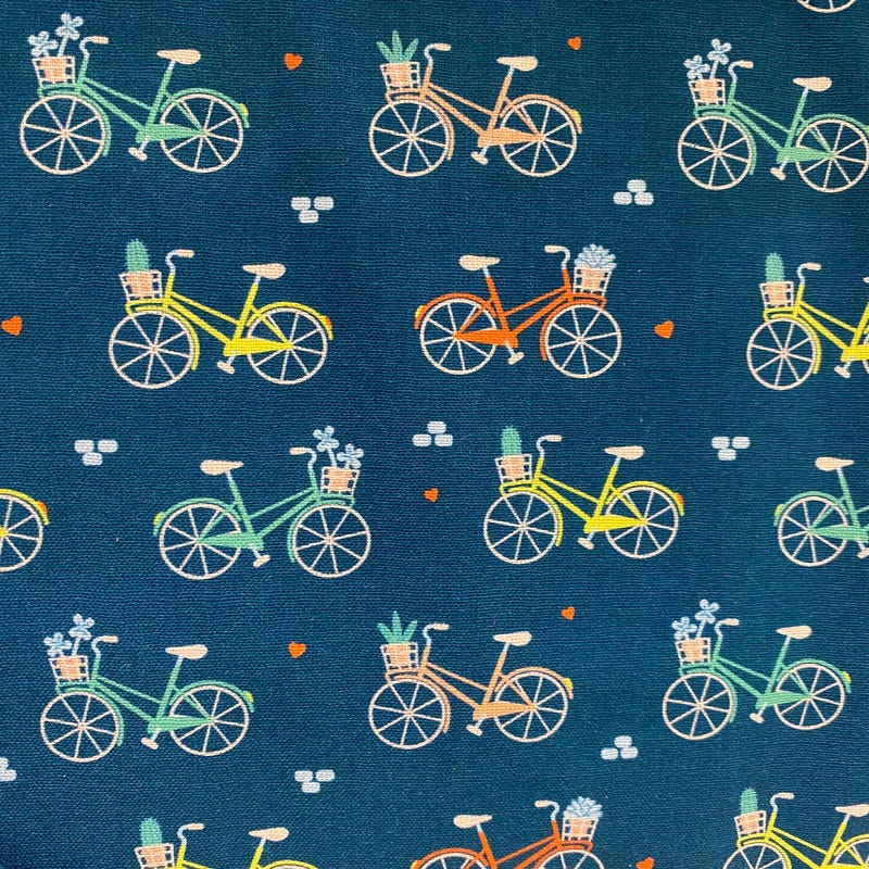 Bicycle Fabric - Etsy
