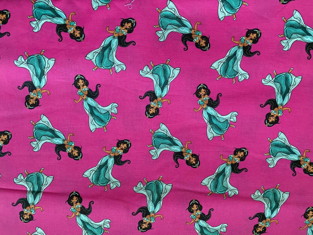 Disney Princess Jasmine Fabric, Disney Fabric, Character Fabric ...