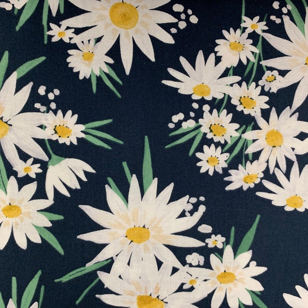 Daisy Fabric - Etsy