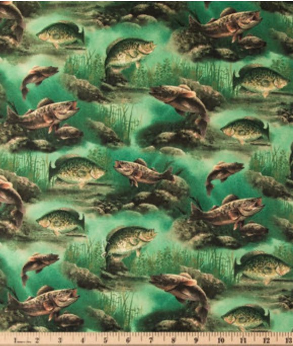 Fishing Fabric, Fishing Bait Fabric, Ocean, Lake, Summer, Hunting ...