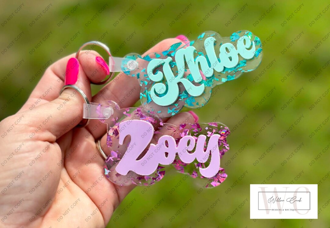 Keychain | Backpack Keychain | Custom Keychain | Diaper Bag Keychain ...