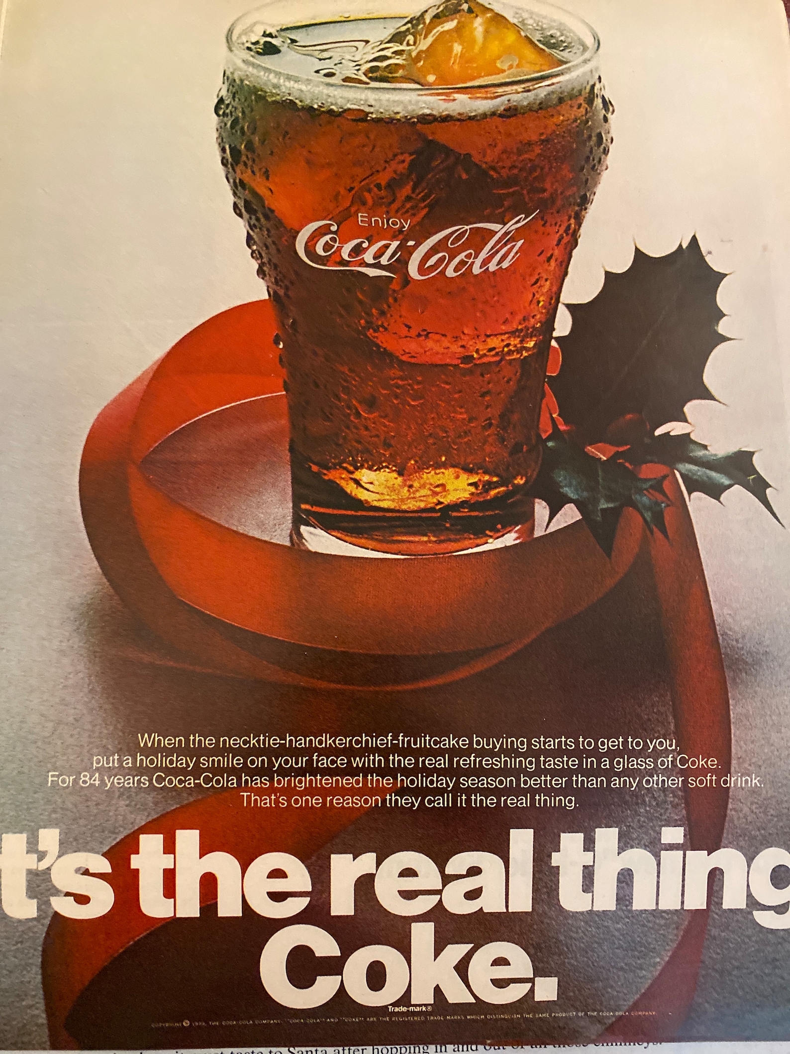 Coca Cola ad from 1970 holiday vintage ad | Etsy Coca Cola ad from 1970 holiday vintage ad | Etsy