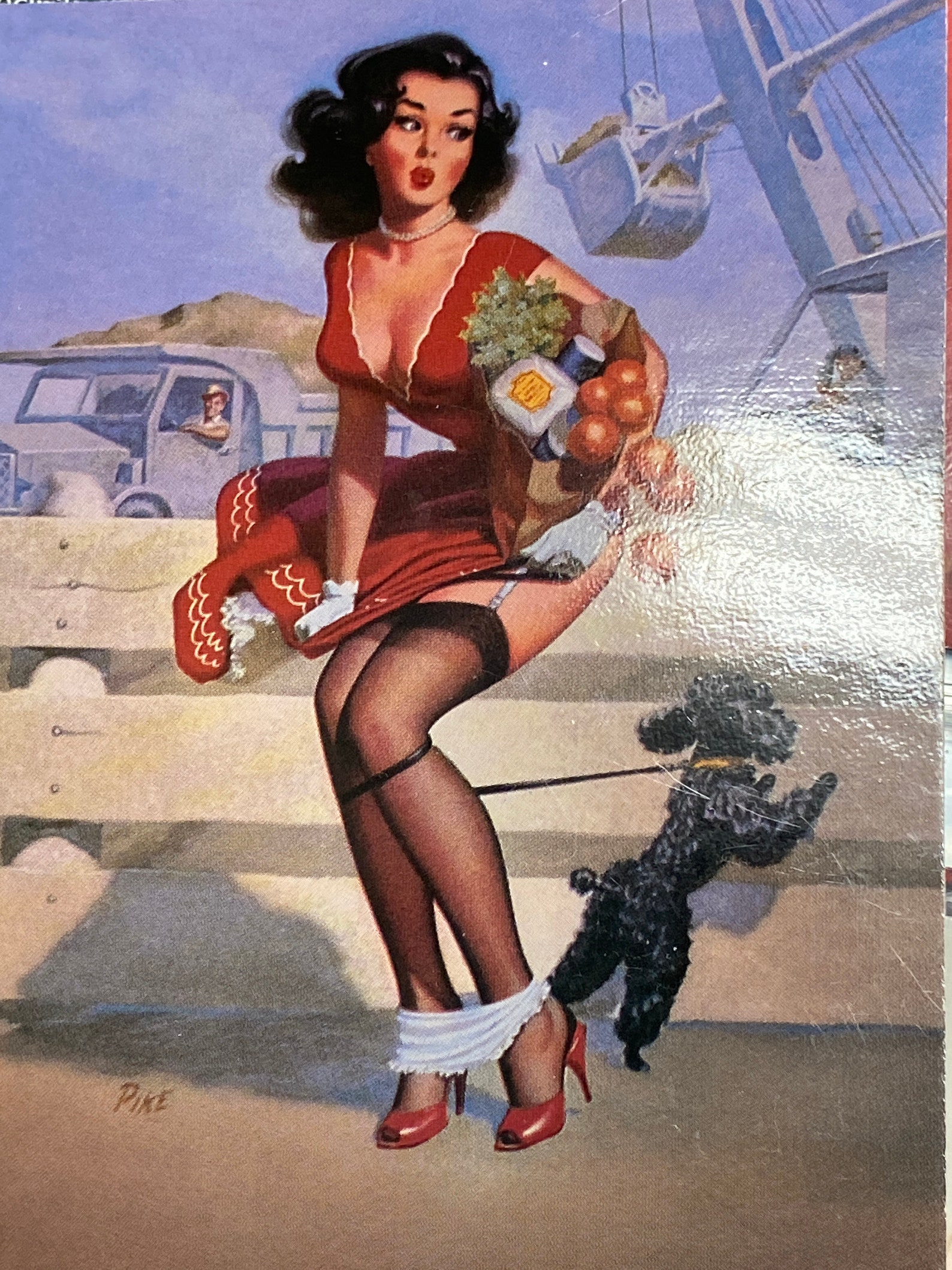 Elvgren And Friends Jumbo Pinup Trading Card Etsy
