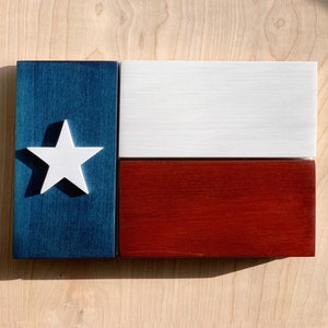 Handcrafted Texas Flag - Etsy