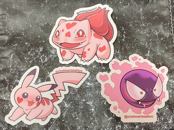 Pretty in Pink Sticker Pack - Etsy