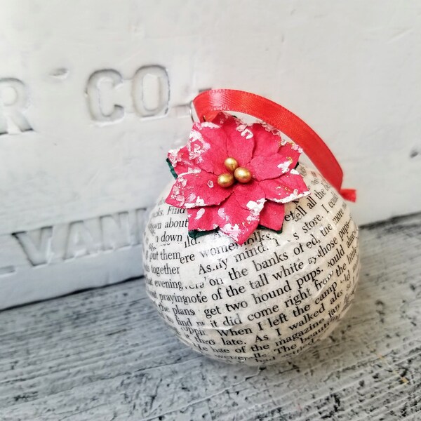 Repurposed Book - Etsy