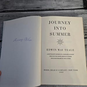 Journey Into Summer Book by Edwin Way Teale, Vintage Journey Into ...