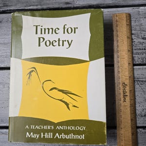 Vintage Poetry Book, Time for Poetry by May Hill Arbuthnot, Time for ...